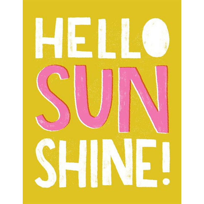Hello Sunshine! - Card - Party Supplies - PartyLady