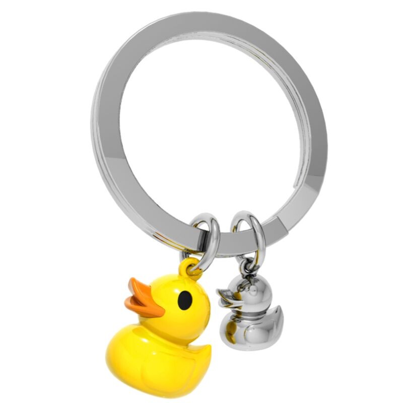 Duck Metal Keyring - Party Supplies - PartyLady
