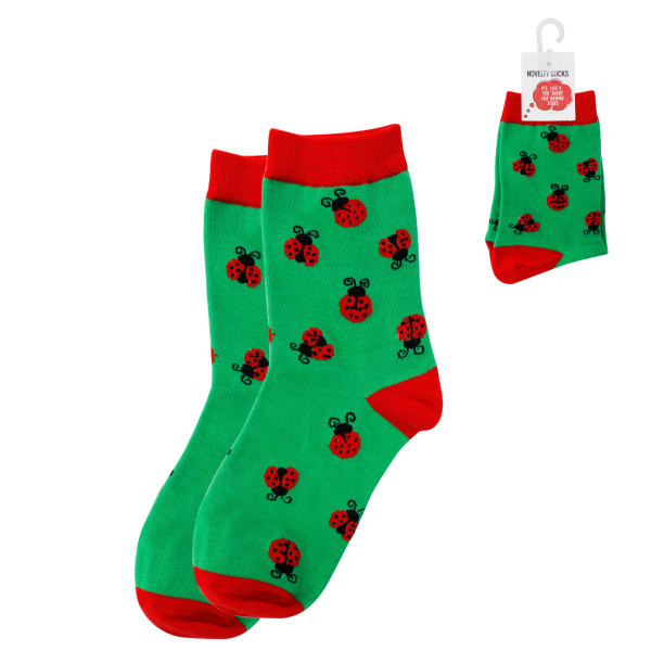 Kiddies Socks - Lady Bug Socks - Party Supplies - PartyLady