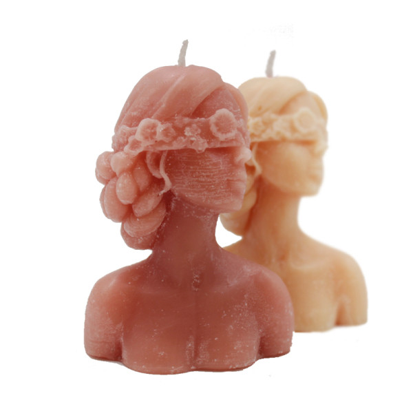 Handcrafted Candle - Lady Portrait Silhouette (1 piece) - Party ...