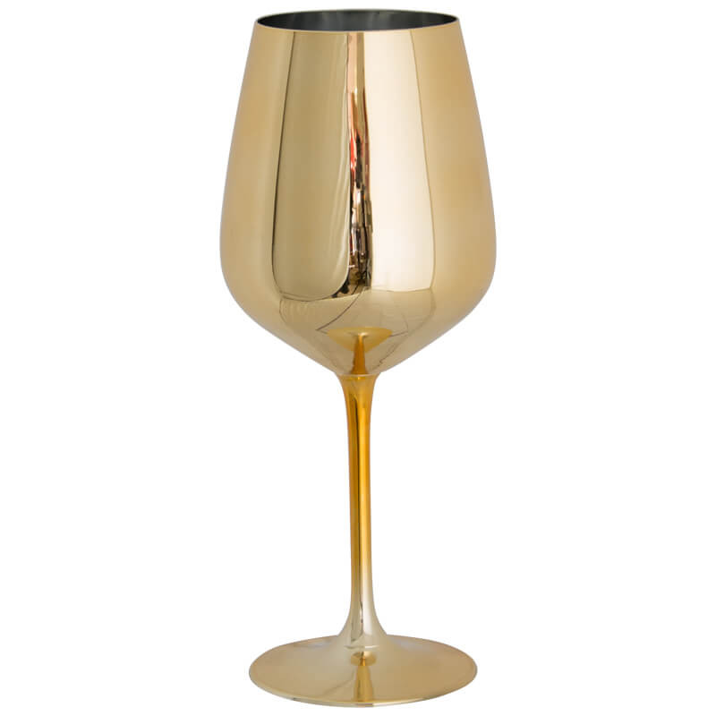 Gold Wine Glass - Party Supplies - PartyLady