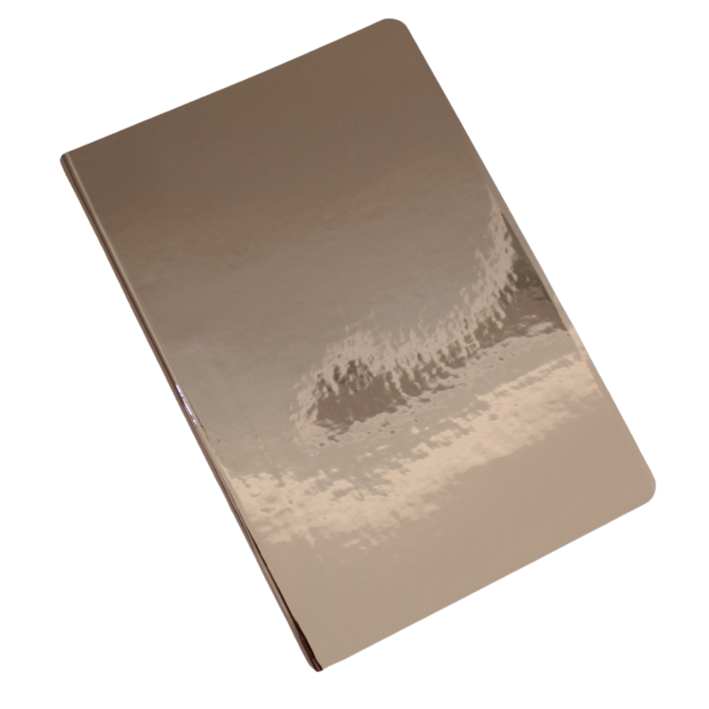 Soft Cover Notebook - Gold (A5) - Party Supplies - PartyLady